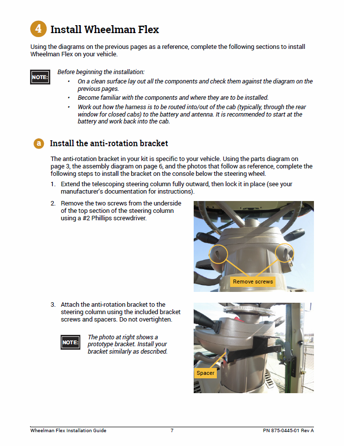 Wheelman Flex Installation Guide Fit Kit: John Deere 6230 – 7530 Premium – handsfreefarm