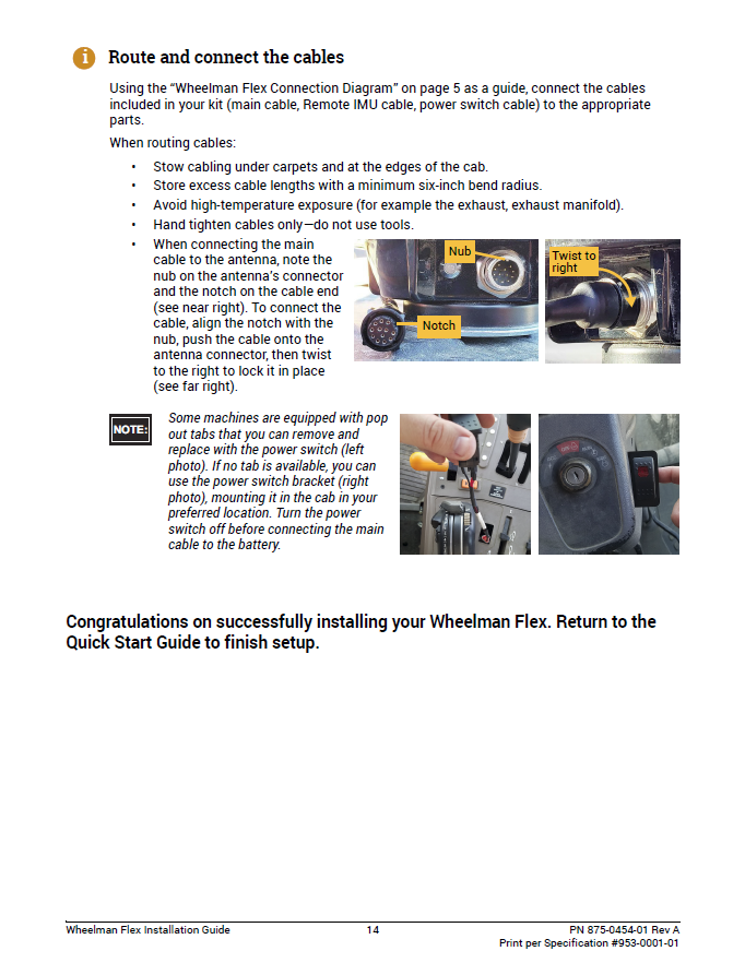 Wheelman Flex Installation Guide Fit Kit: Case IH rigid steering column ...