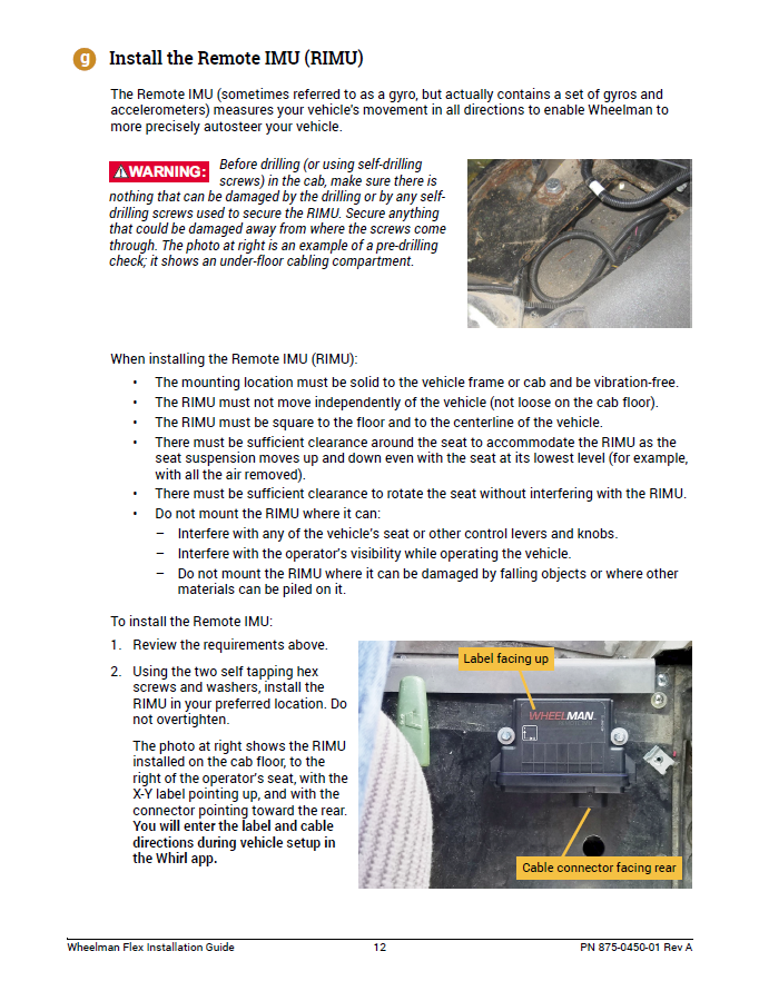 Wheelman Flex Installation Guide Fit Kit: Steiger Panther – handsfreefarm