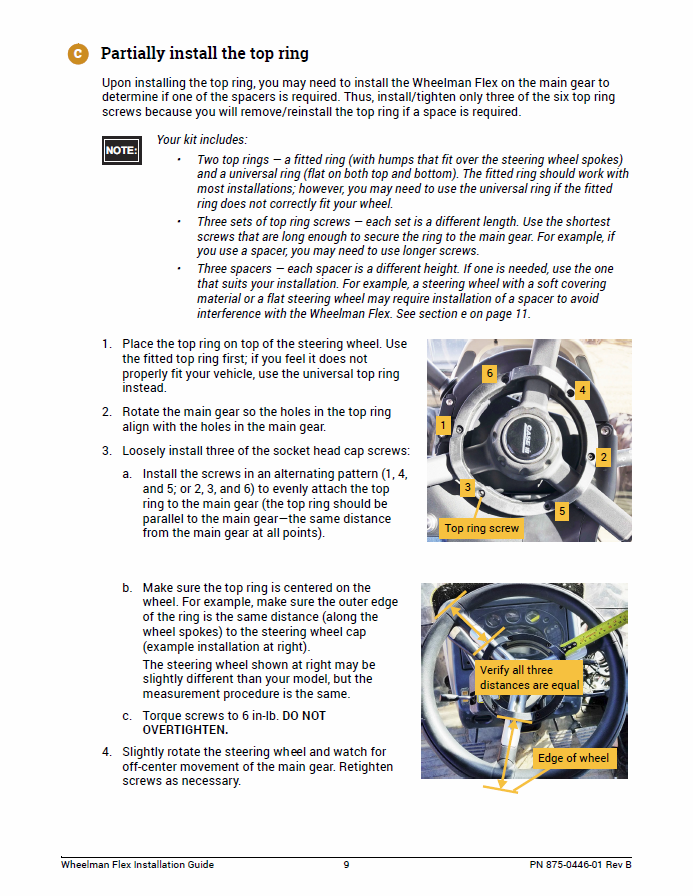 Wheelman Flex Installation Guide Fit Kit: New Holland TS 90 – 135A (cab ...