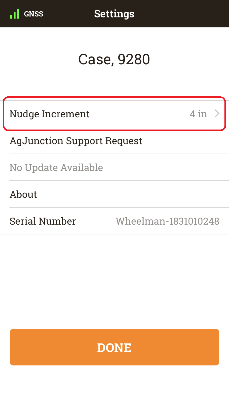 What is the nudge setting and how do I change or apply it? – handsfreefarm