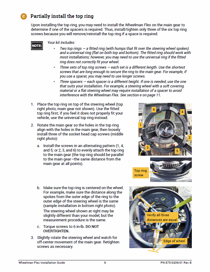 Wheelman Flex Installation Guide Fit Kit: John Deere 6100M Series ...